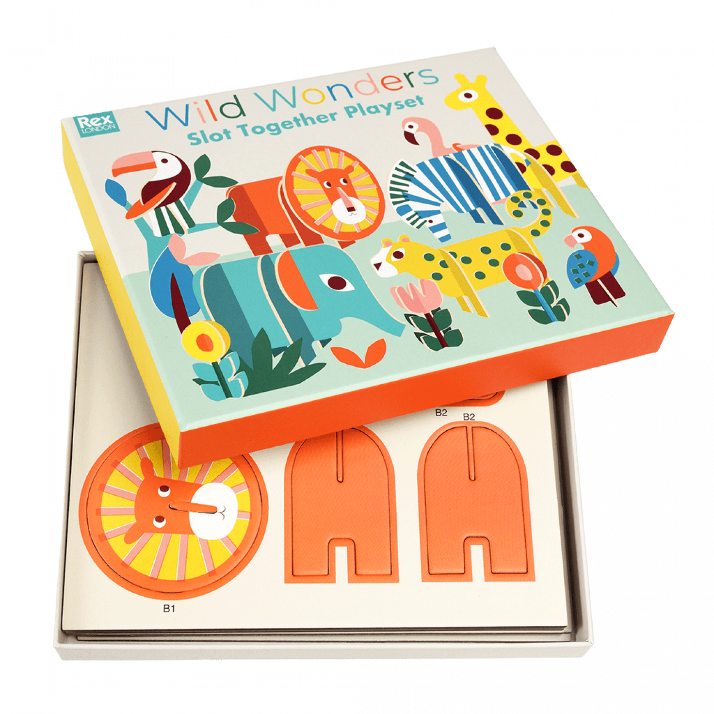 Wild Wonders Slot Together Playset | ﻿Rex London