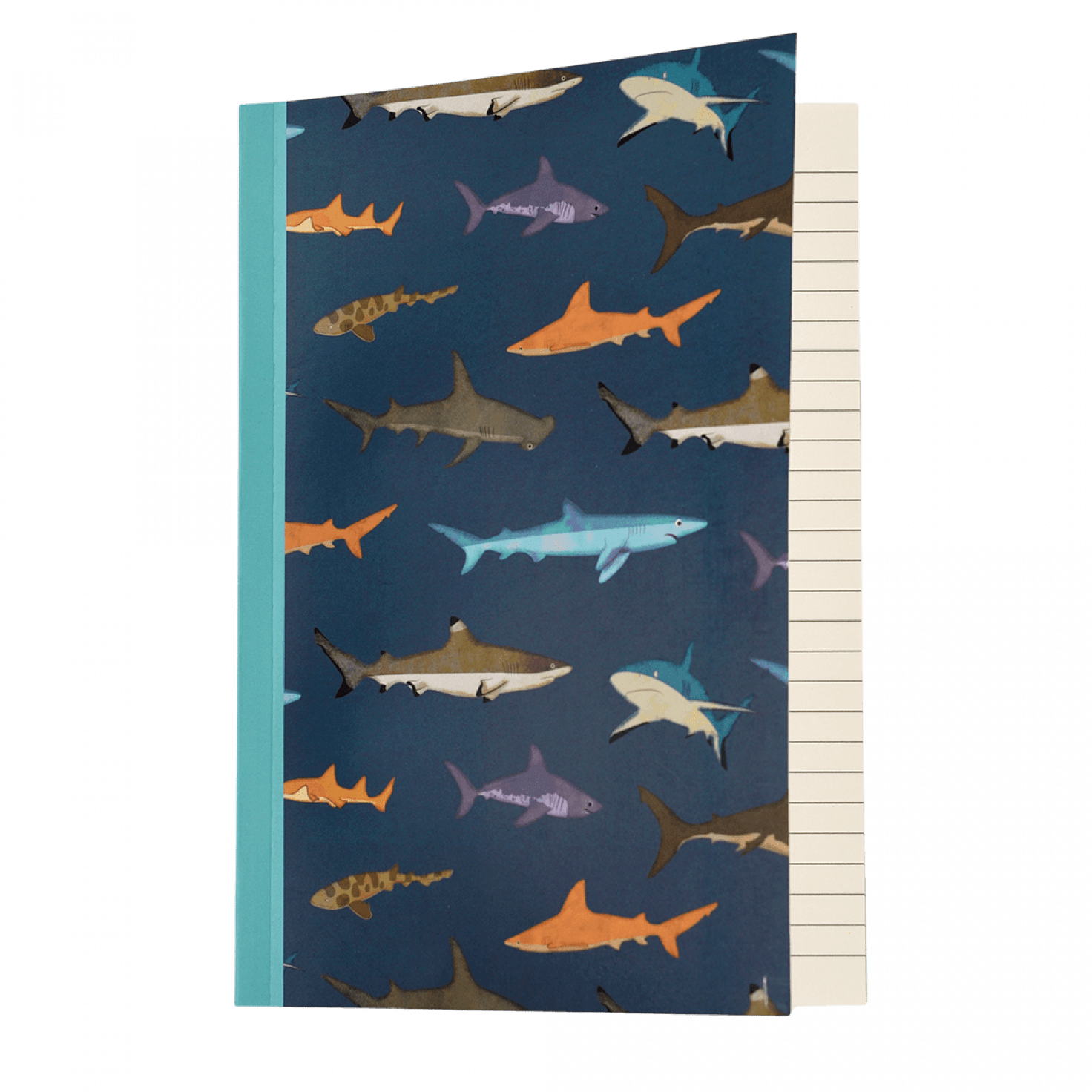 ﻿Sharks A5 Notebook | ﻿Rex London