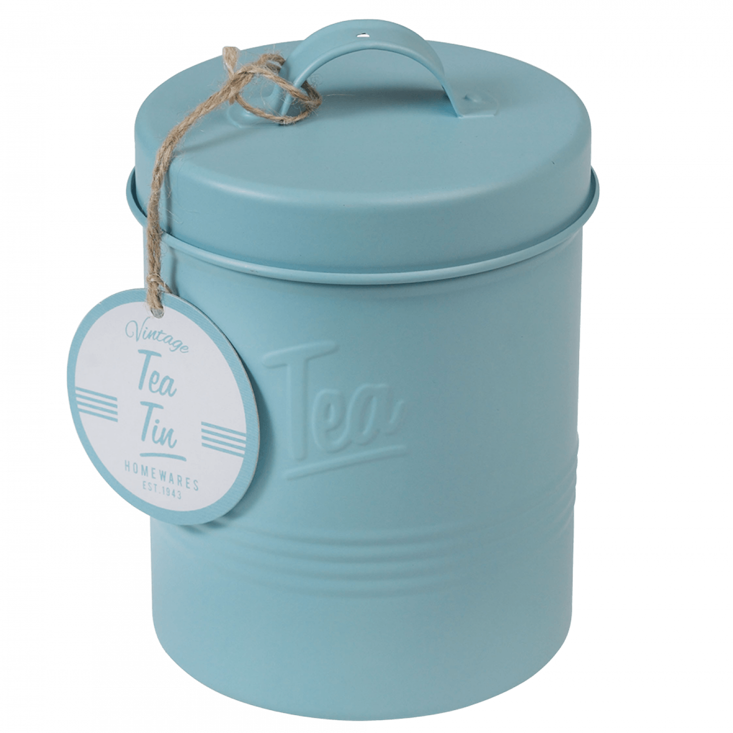 Forties Style Embossed Tea Tin | ﻿Rex London