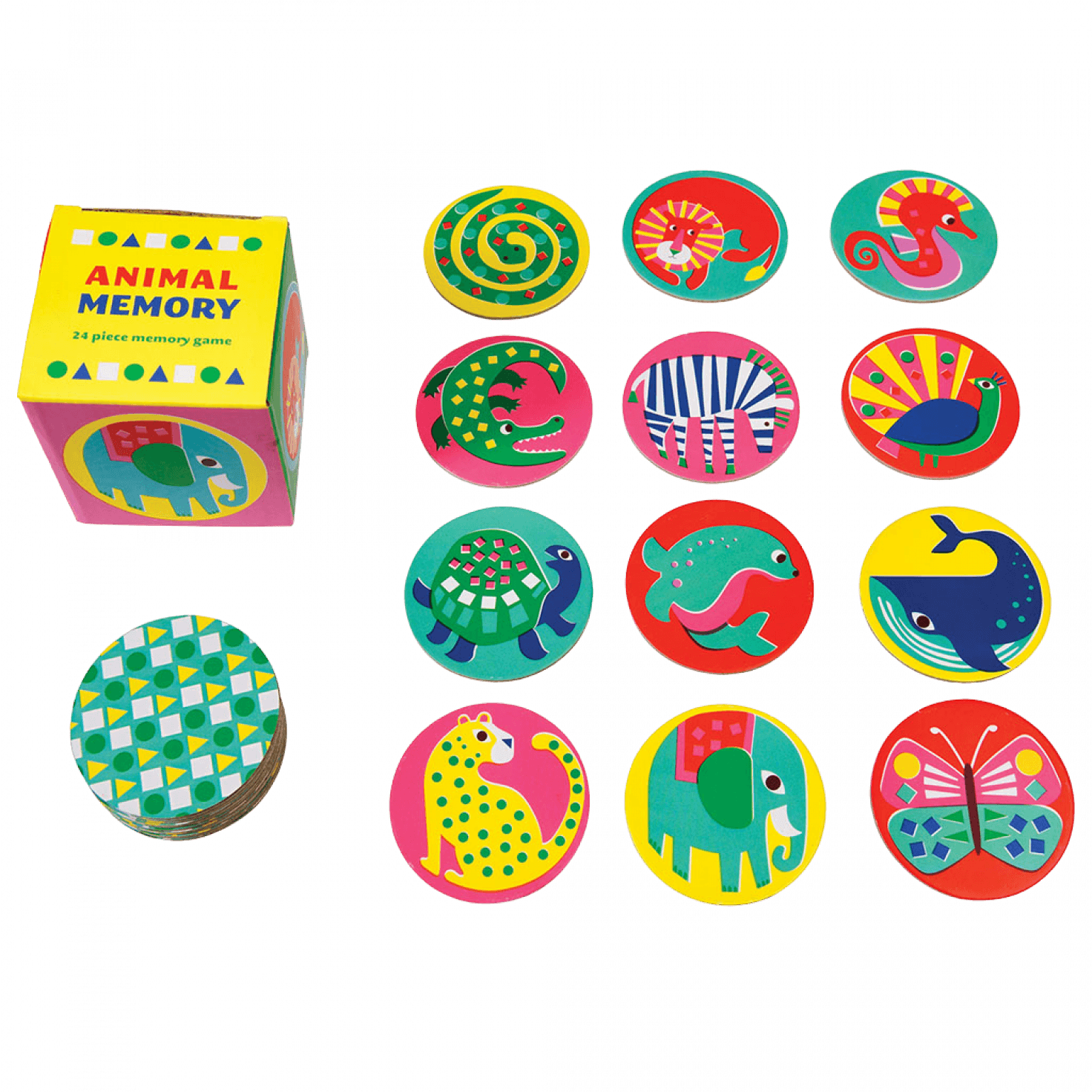 ﻿Animal Memory Game (24 Pieces) | ﻿Rex London