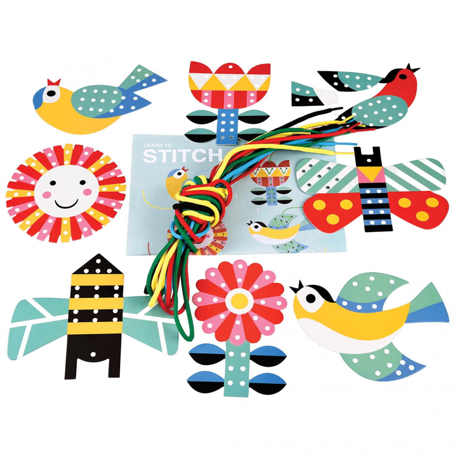 Cardboard Learn To Stitch Activity | ﻿Rex London