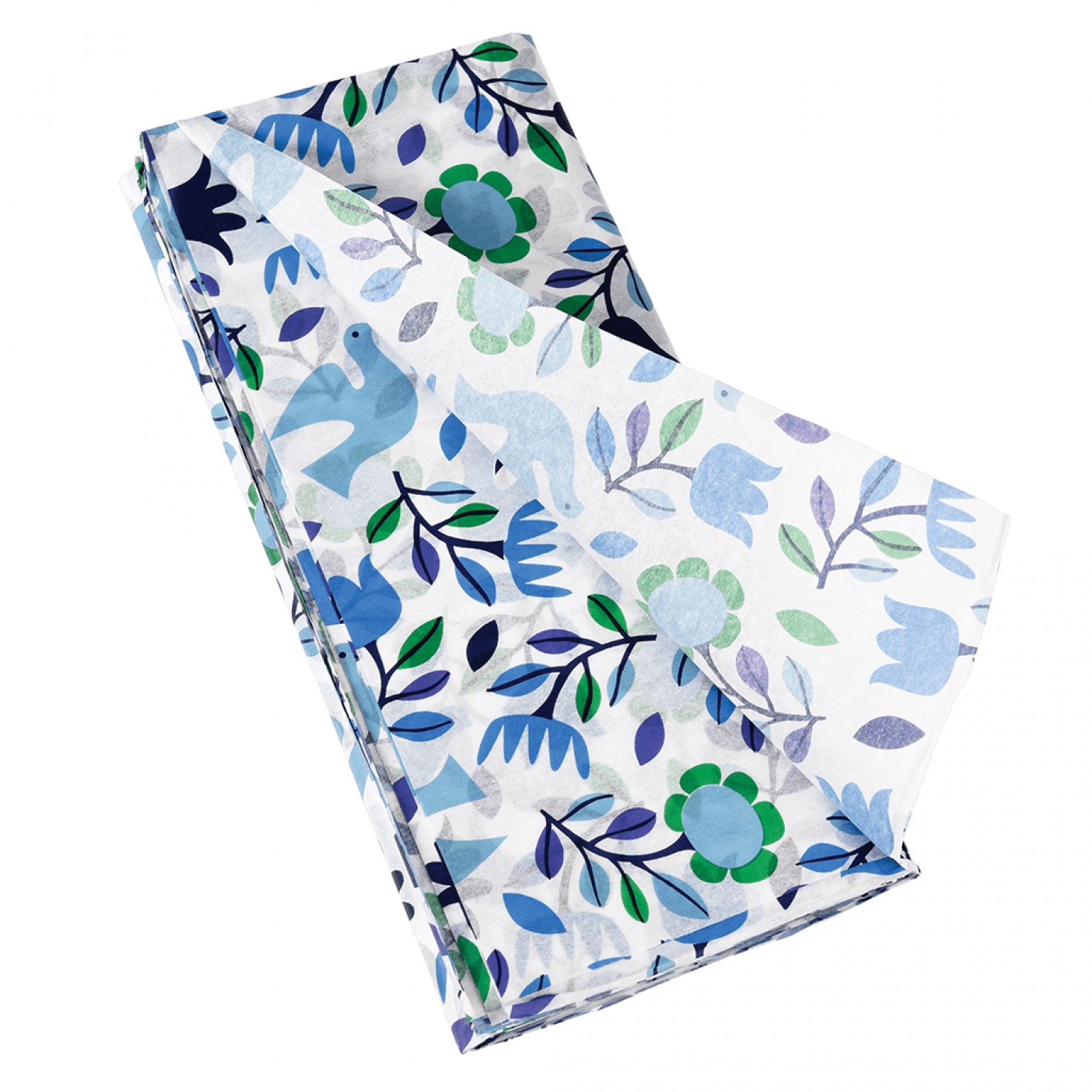 Folk Doves Tissue Paper (10 Sheets) | ﻿Rex London
