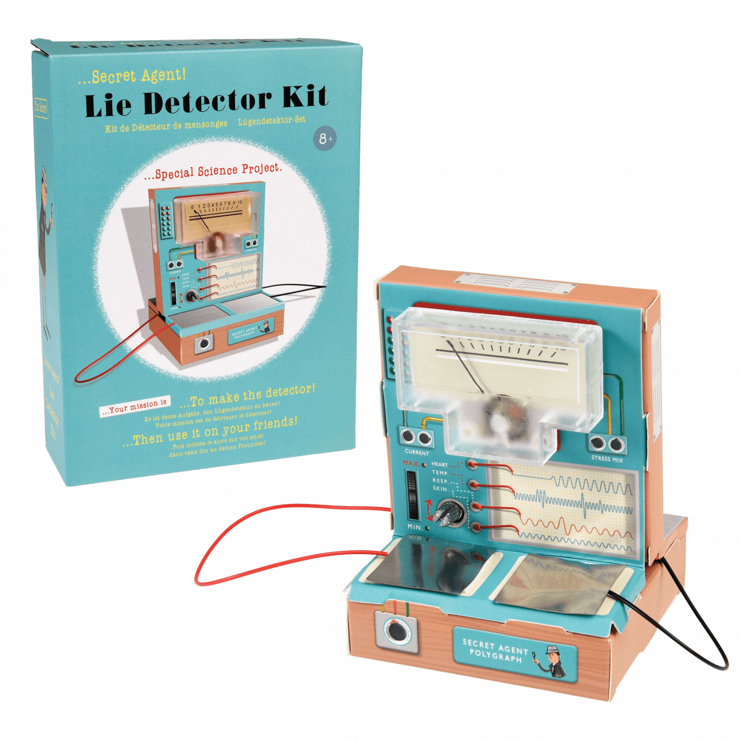 Secret Agent Lie Detector Kit | ﻿Rex London