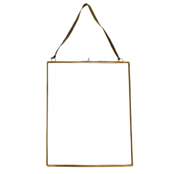 Hanging Brass Frame 25x20cm | ﻿Rex London
