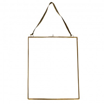 Hanging Brass Frame 25x20cm | ﻿Rex London