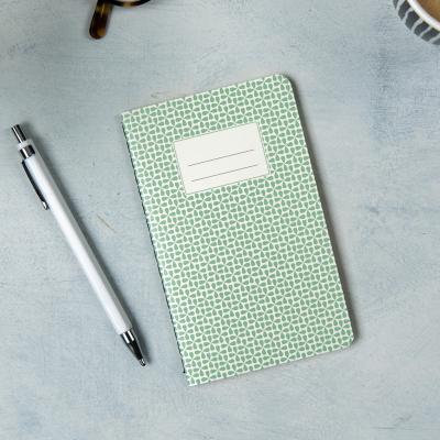 Small Green Abstract Notebook | ﻿Rex London
