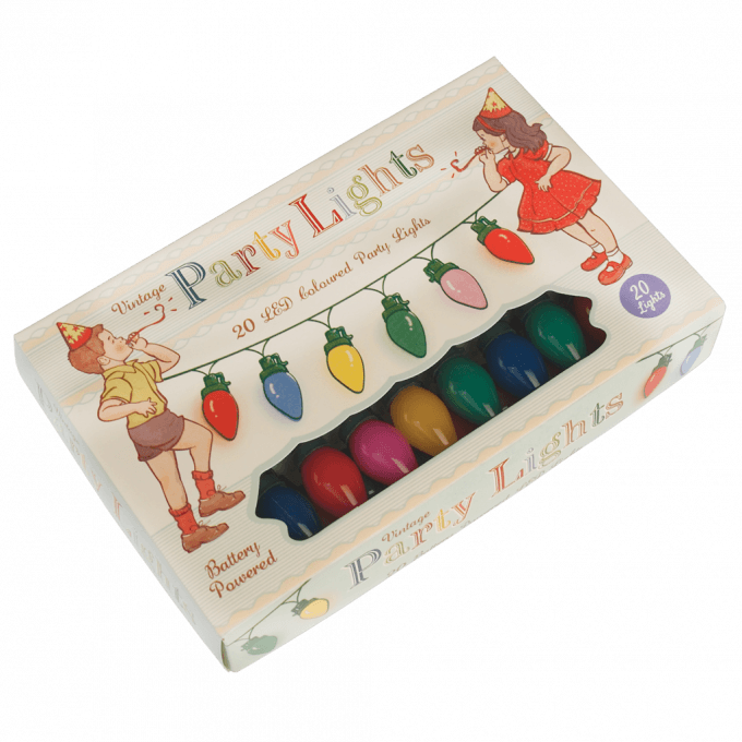 Colourful Led Battery Party Lights | ﻿Rex London