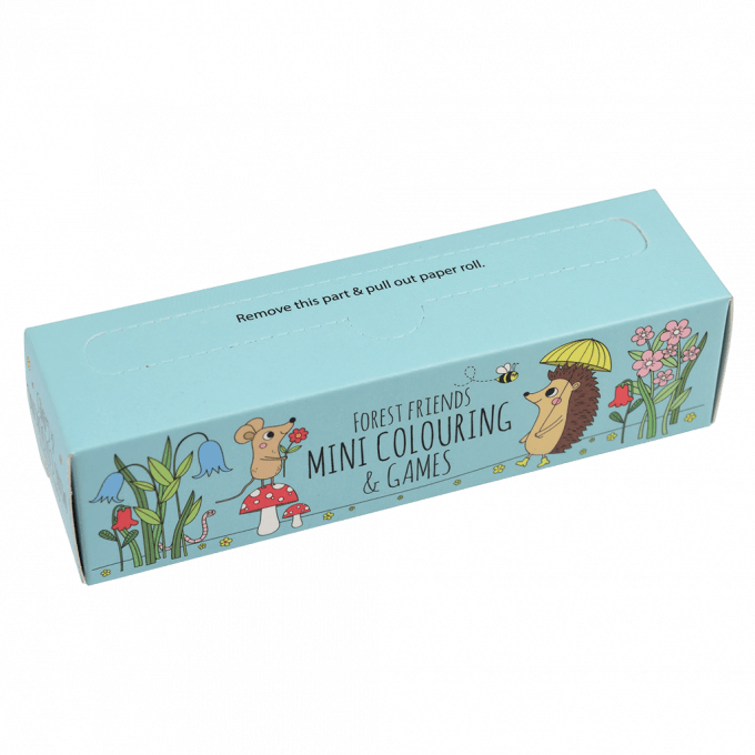 Forest Friends Mini Colouring And Games | ﻿Rex London