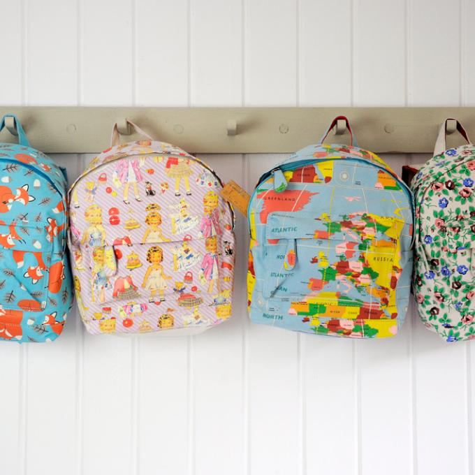 World Map Mini Backpack | ﻿Rex London