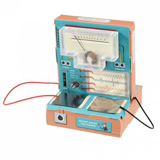 Secret Agent Lie Detector Kit | ﻿Rex London