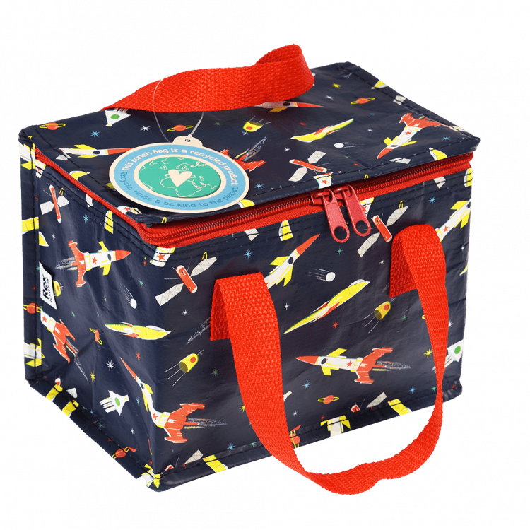 Space Age Rocket Lunch Bag | ﻿Rex London
