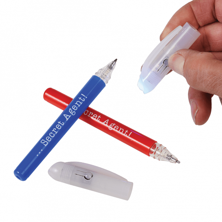 Set Of 2 Secret Agent Spy Pens | ﻿Rex London