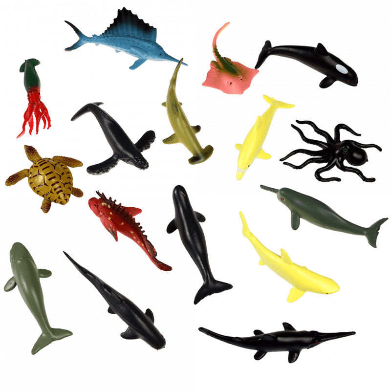 Ocean animals (box of 16) | ﻿Rex London