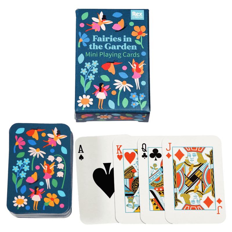 Mini playing cards - Fairies in the Garden | ﻿Rex London