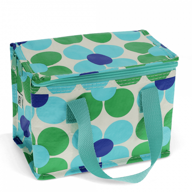 Lunch bag - Blue and green Daisy | ﻿Rex London