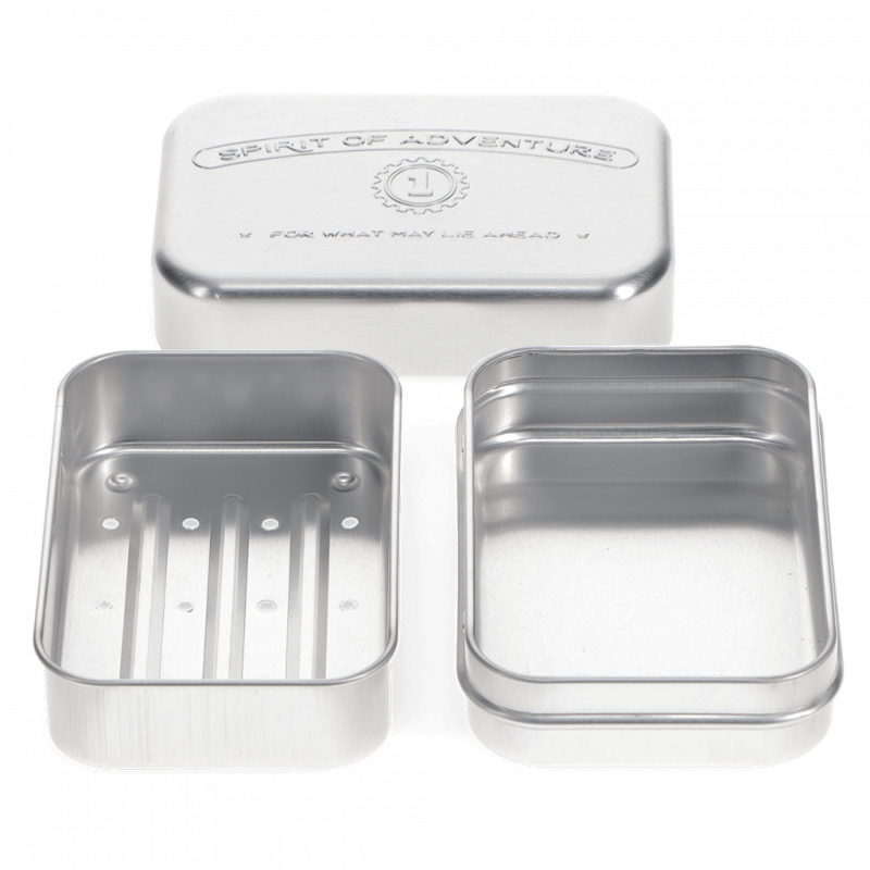 Aluminium soap dish - Spirit of Adventure | ﻿Rex London
