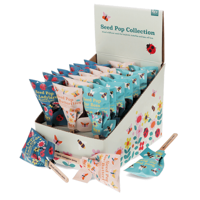 Seed pops - Wildflower seeds (assorted - SINGLE) | ﻿Rex London
