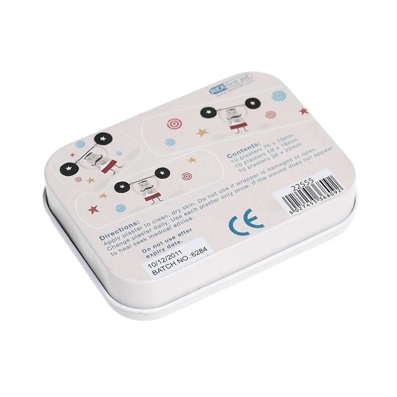 STRONGMAN PLASTERS IN TIN | ﻿Rex London