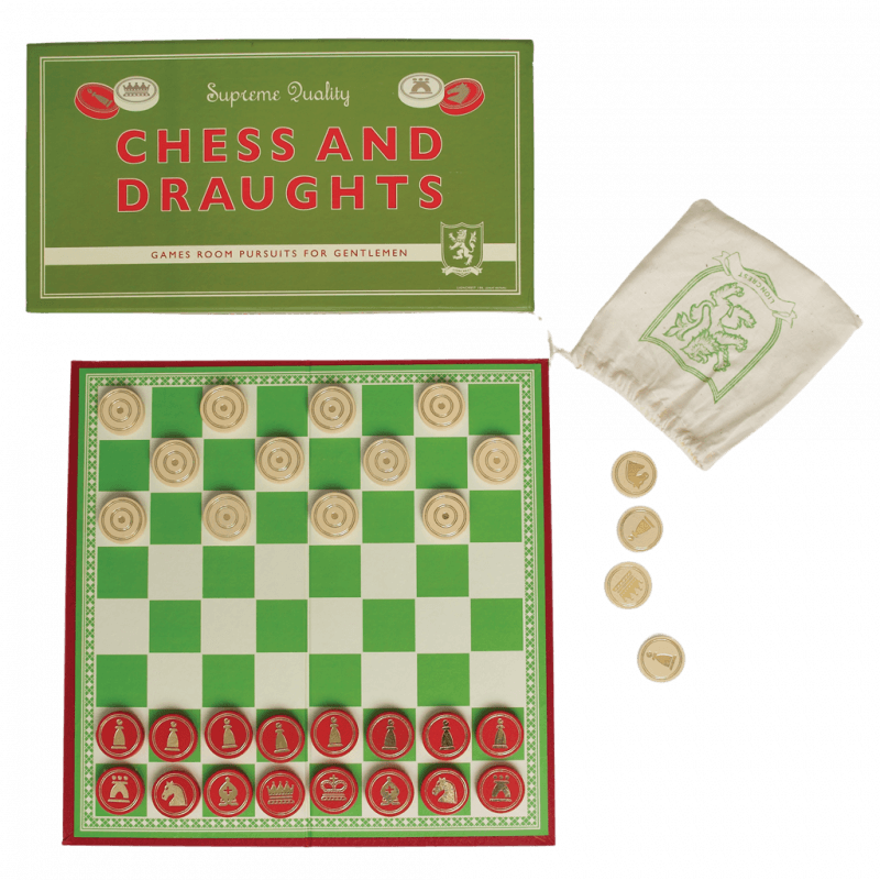 Chess And Draughts Board Game | ﻿Rex London