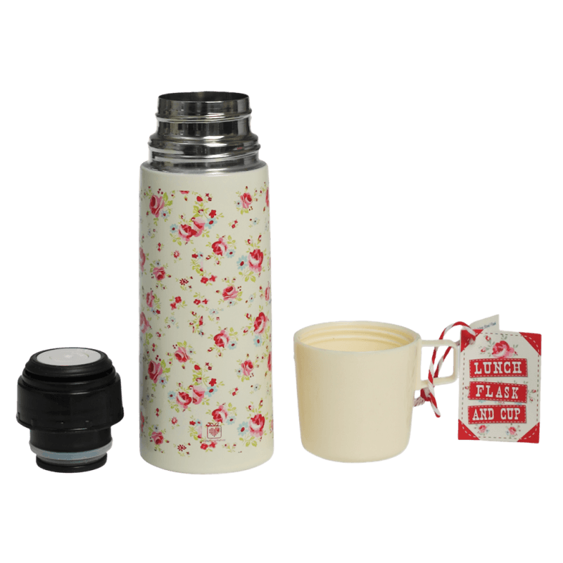 La Petite Rose Flask And Cup | ﻿Rex London