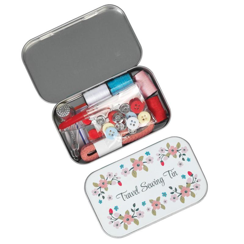 Rose Hip Travel Sewing Tin | ﻿Rex London