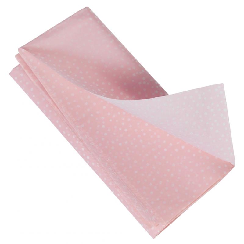 PINK DOTTY TISSUE PAPER (10 SHEETS) | ﻿Rex London