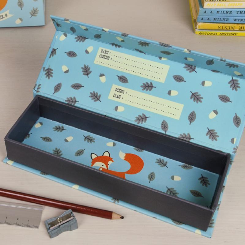 Magnetic Pencil Case Rusty The Fox | ﻿Rex London