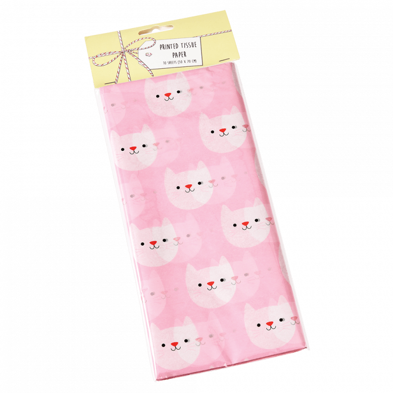 Cookie The Cat Tissue Paper (10 Sheets) | ﻿Rex London
