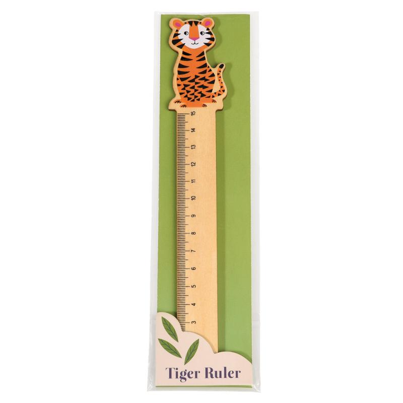 WOODEN TIGER RULER | ﻿Rex London