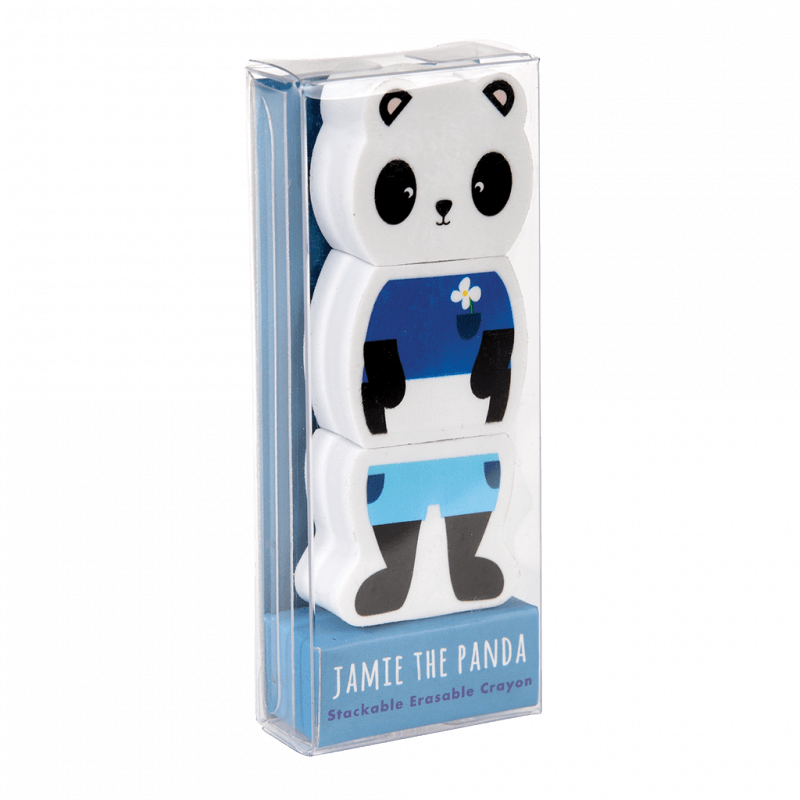 JAMIE THE PANDA CRAYON & ERASER | ﻿Rex London