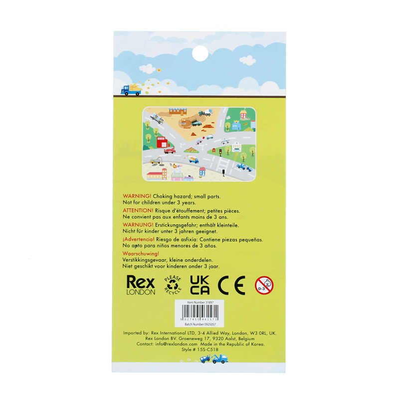 3D puffy stickers - Vehicles | ﻿Rex London