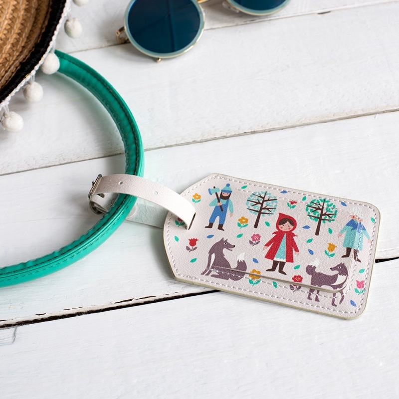 RED RIDING HOOD LUGGAGE TAG | ﻿Rex London