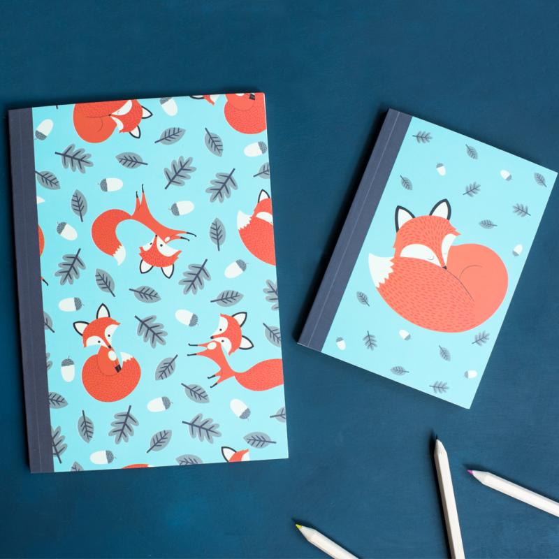Rusty The Fox Notebook | ﻿Rex London