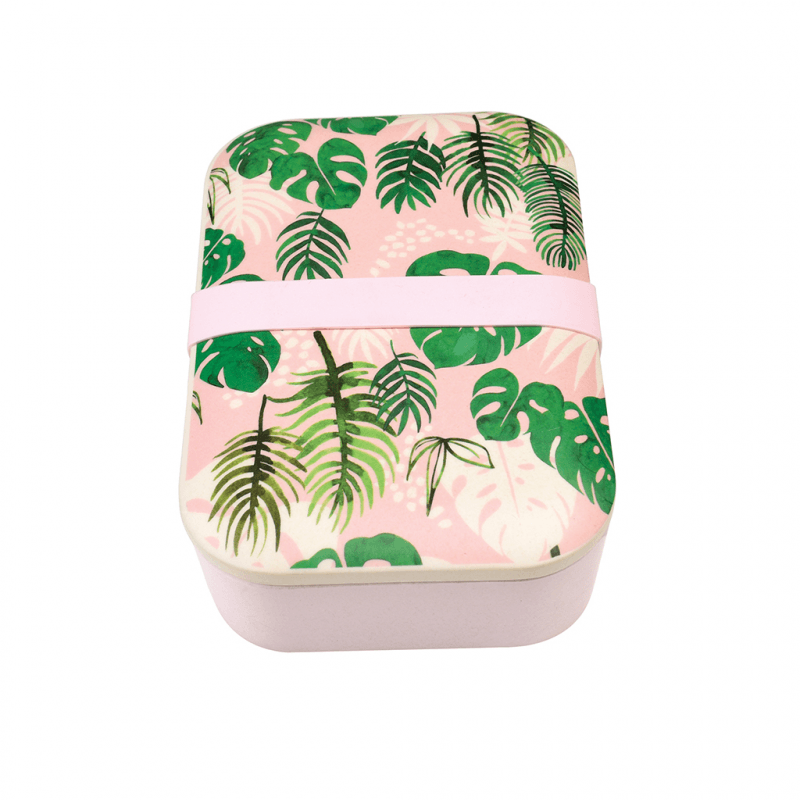Tropical Palm Bamboo Lunch Box | ﻿Rex London