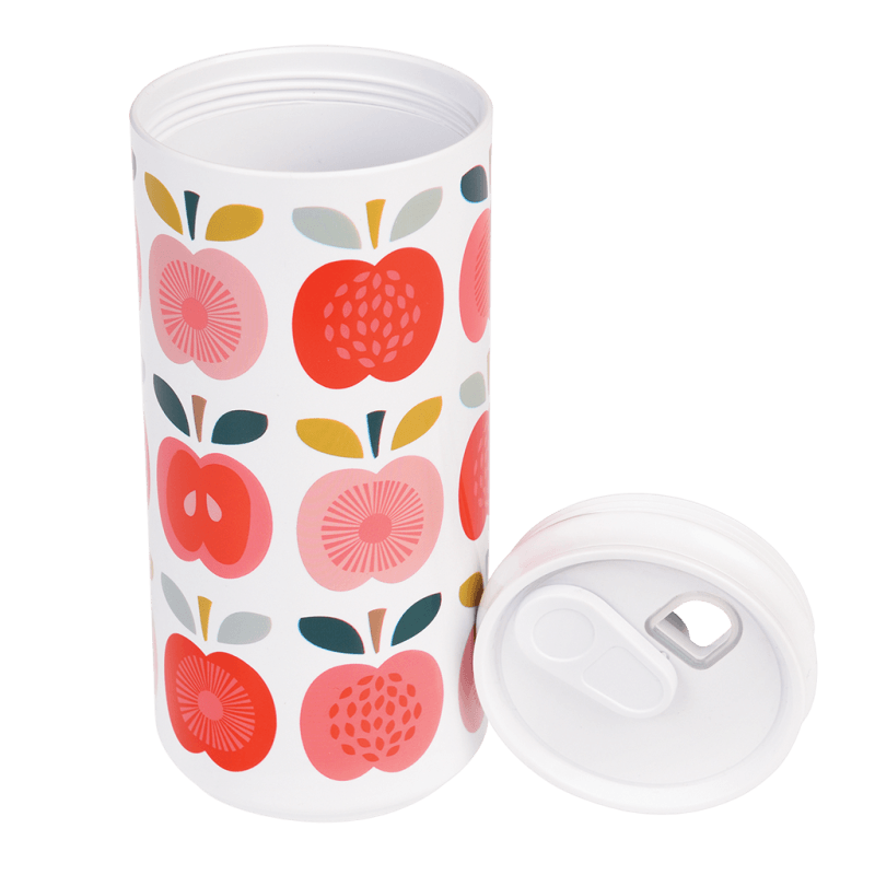 Reusable eco can water bottle (330ml) - Vintage Apple | ﻿Rex London