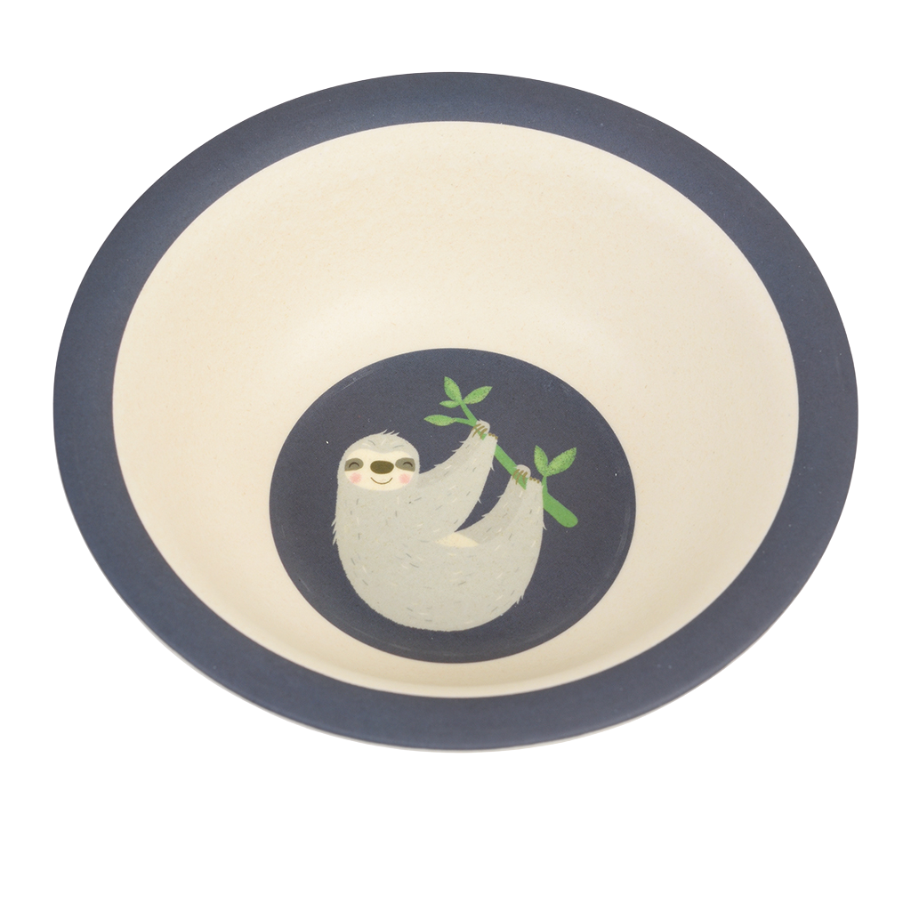 SYDNEY THE SLOTH BAMBOO BOWL | ﻿Rex London