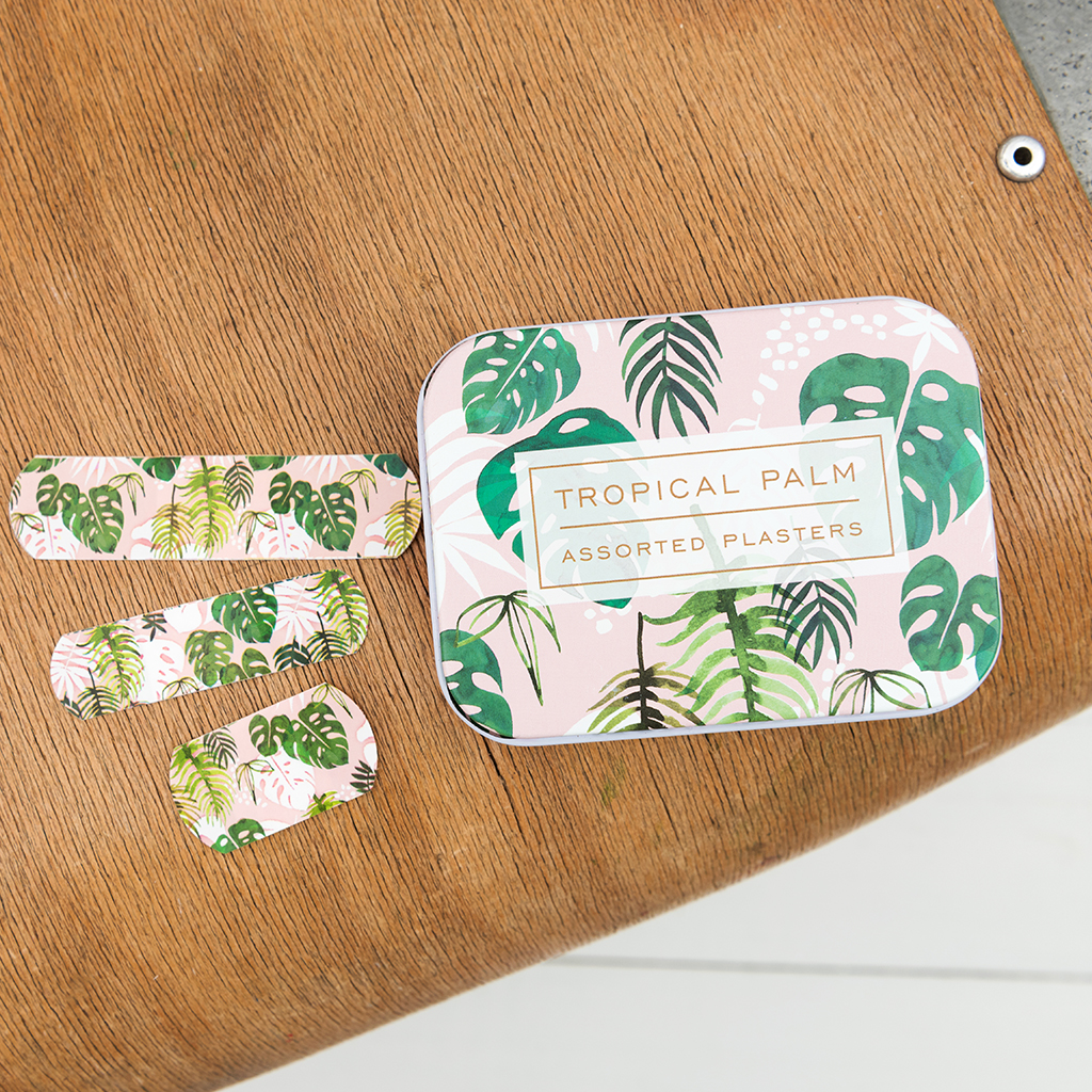 Tropical Palm Plasters In A Tin (pack Of 30) | ﻿Rex London