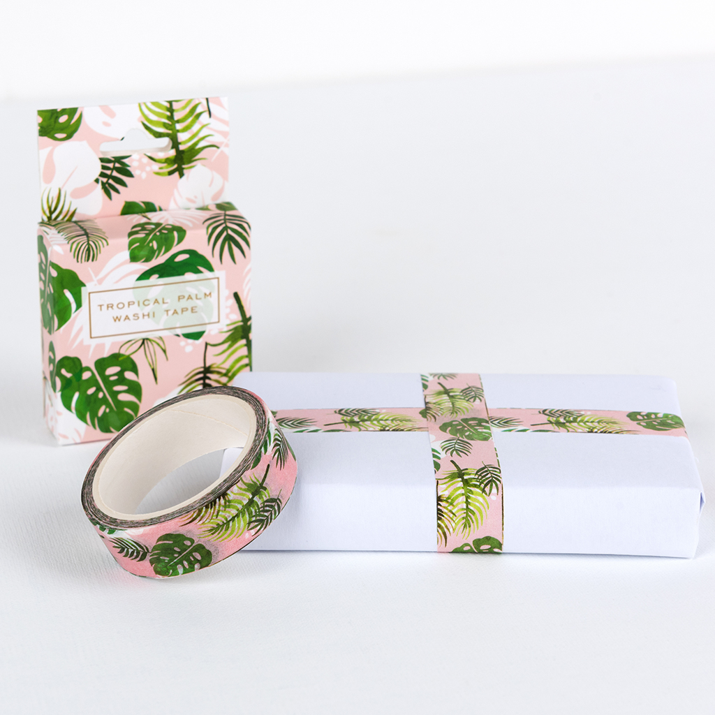 TROPICAL PALM WASHI TAPE | ﻿Rex London
