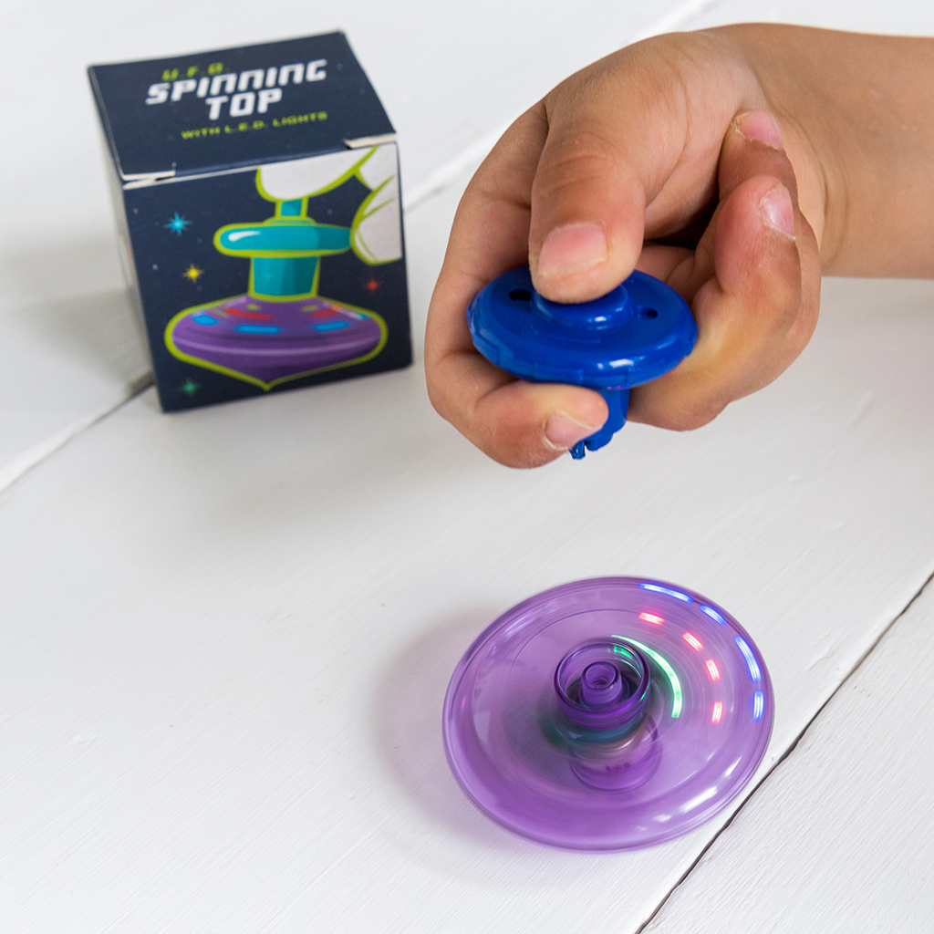 UFO SPINNING TOP WITH LED LIGHTS | ﻿Rex London