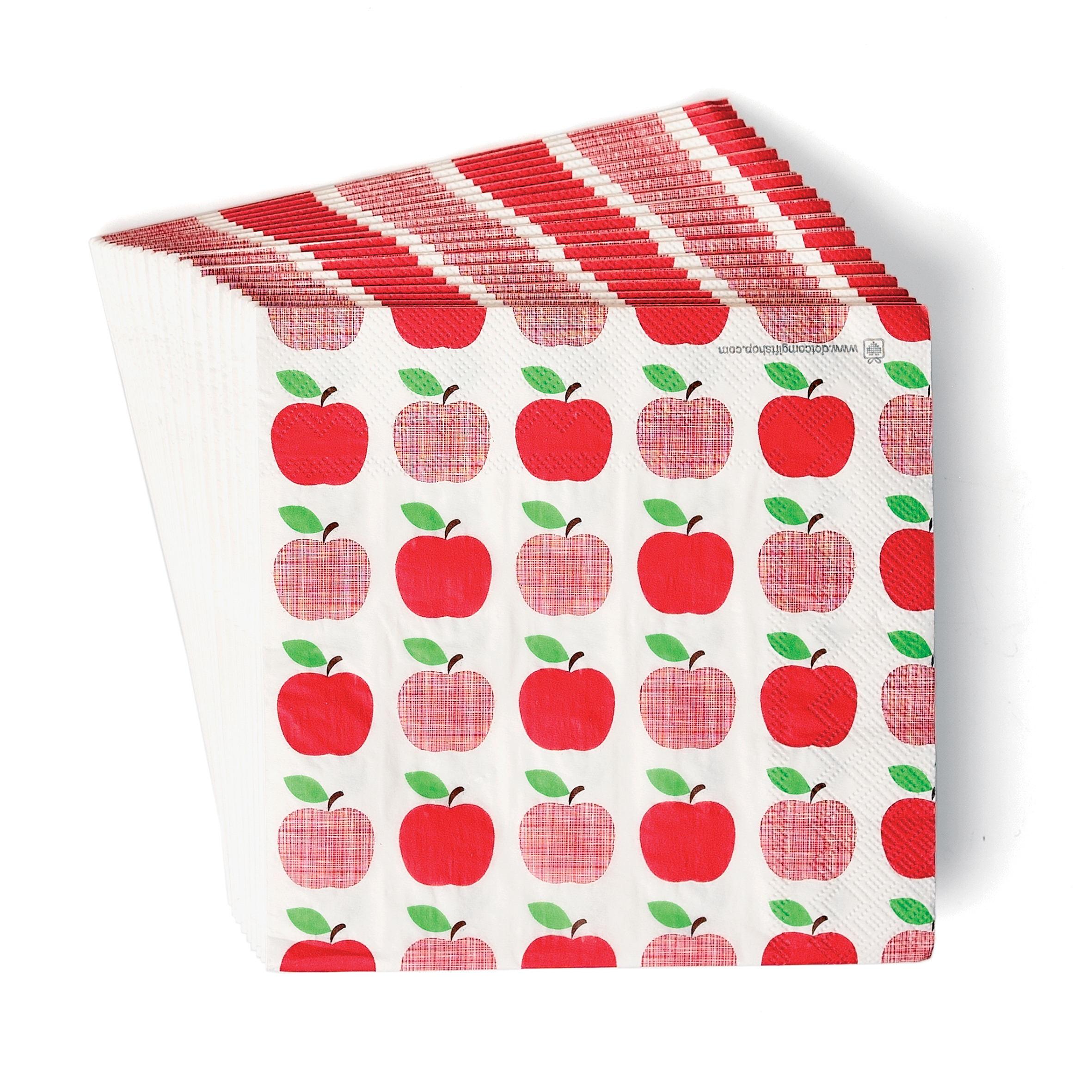 Pack Of 20 Napkins Red Apples | Rex London