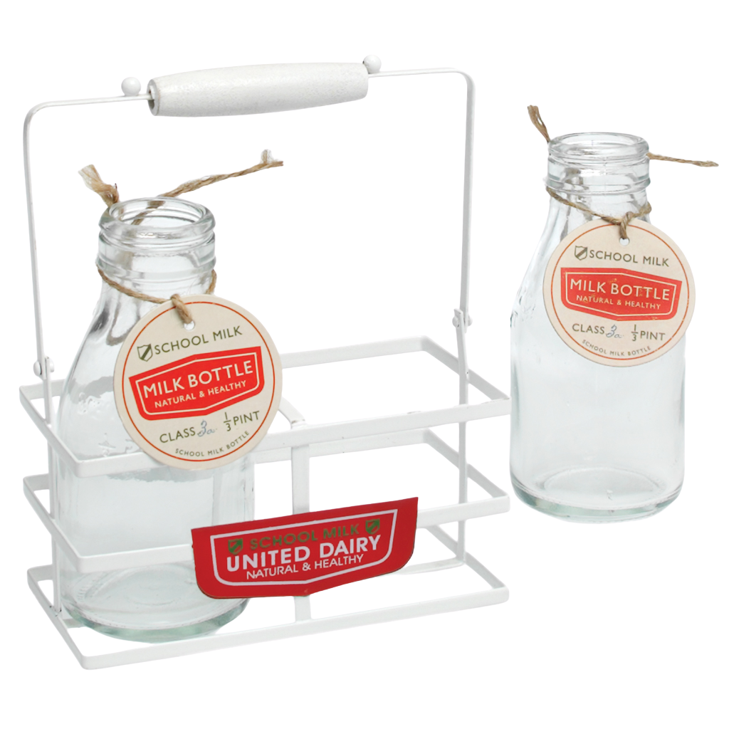 Small School Milk Bottle Holder | Rex London