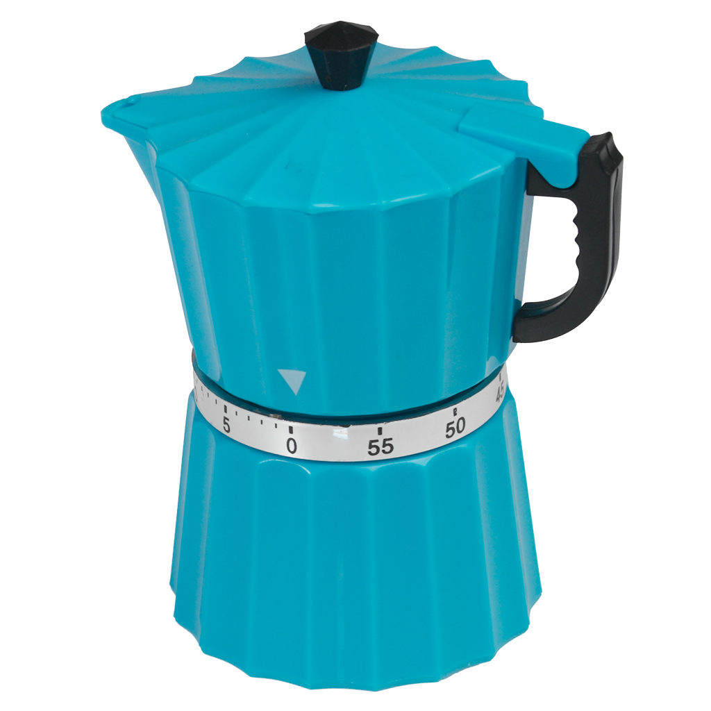 Blue Coffee Pot Kitchen Timer | Rex London Blue Coffee Pot Kitchen Timer | Rex London
