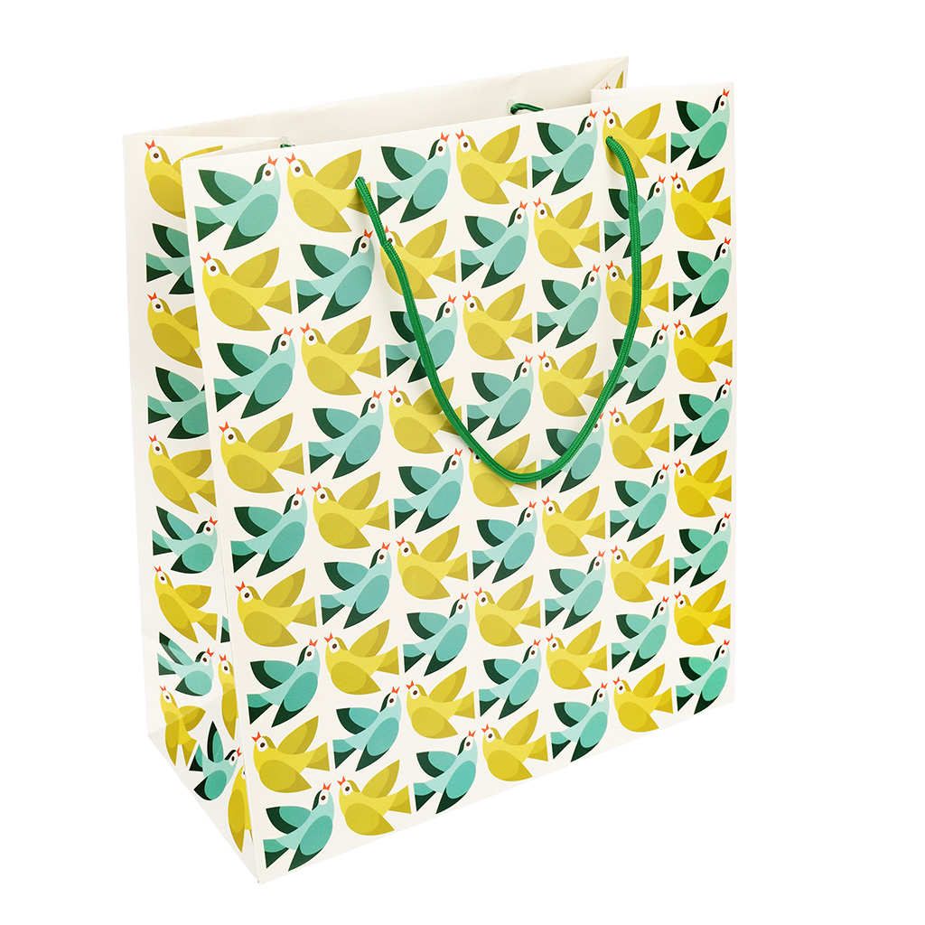 Large Love Birds Gift Bag | Rex London