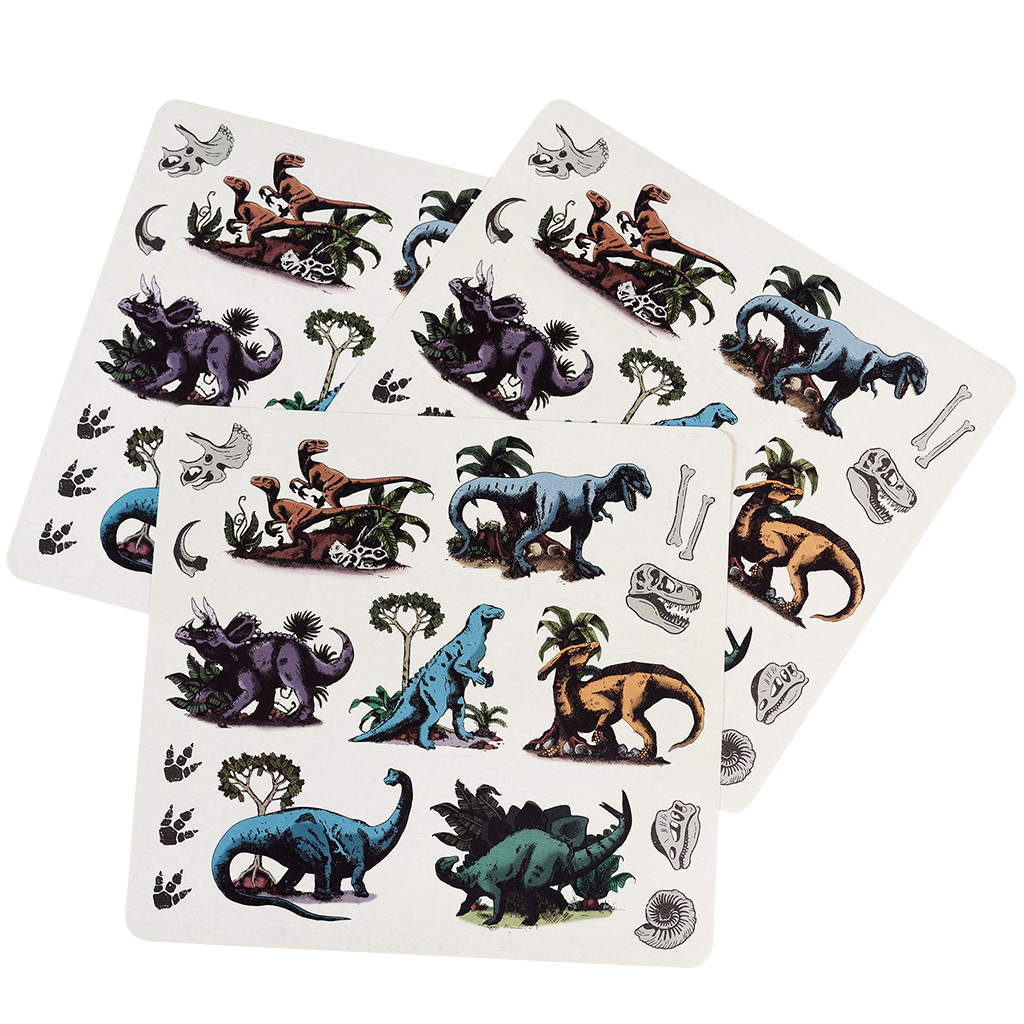 Prehistoric Land Stickers (3 Sheets) | Rex London