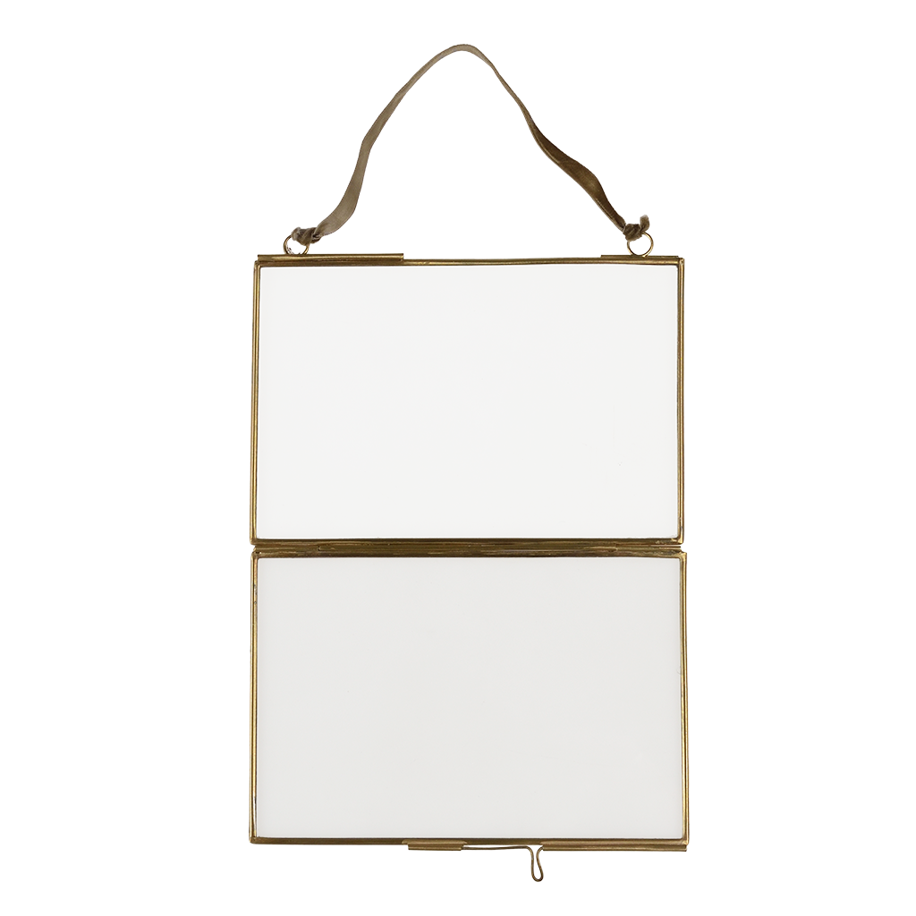 Landscape Hanging Brass Frame 15x10cm | Rex London