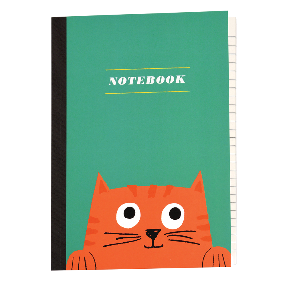 Chester The Cat A5 Notebook | Rex London
