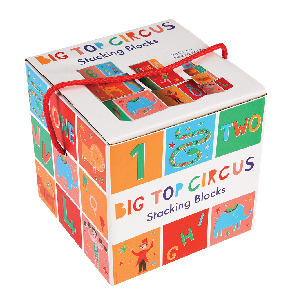 Big Top Circus Stacking Blocks | Rex London