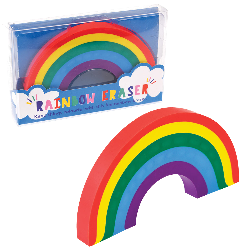 Colourful Rainbow Eraser | Rex London