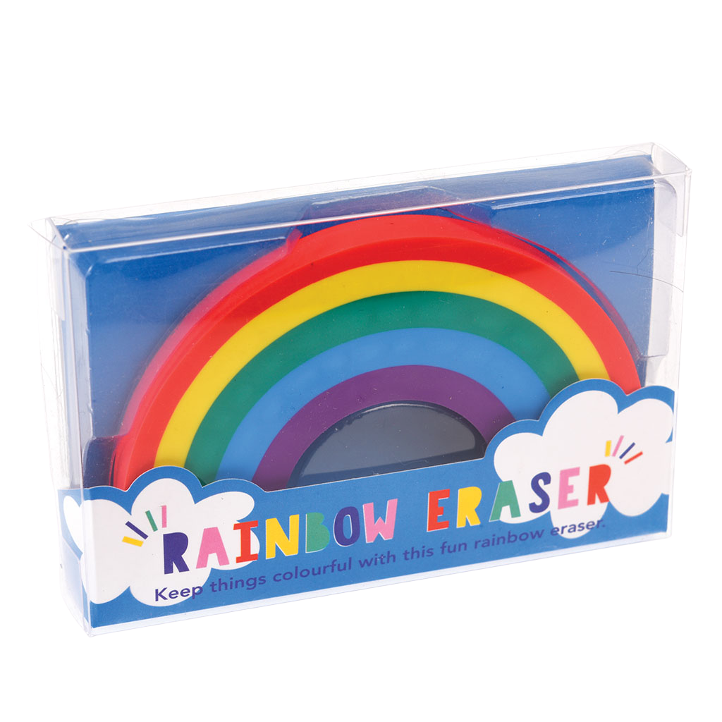 Colourful Rainbow Eraser | Rex London