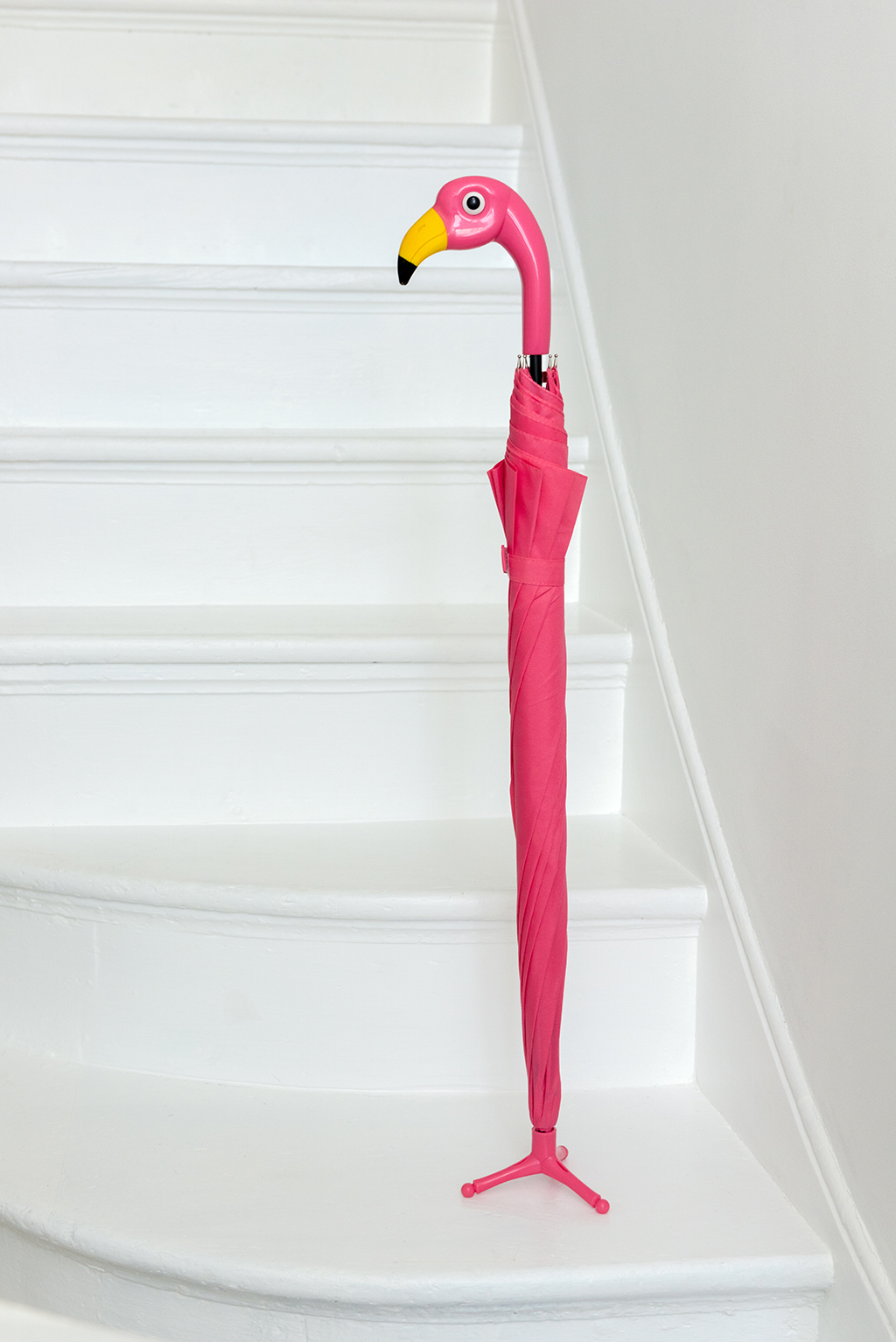 Flamingo Umbrella With Stand | Rex London